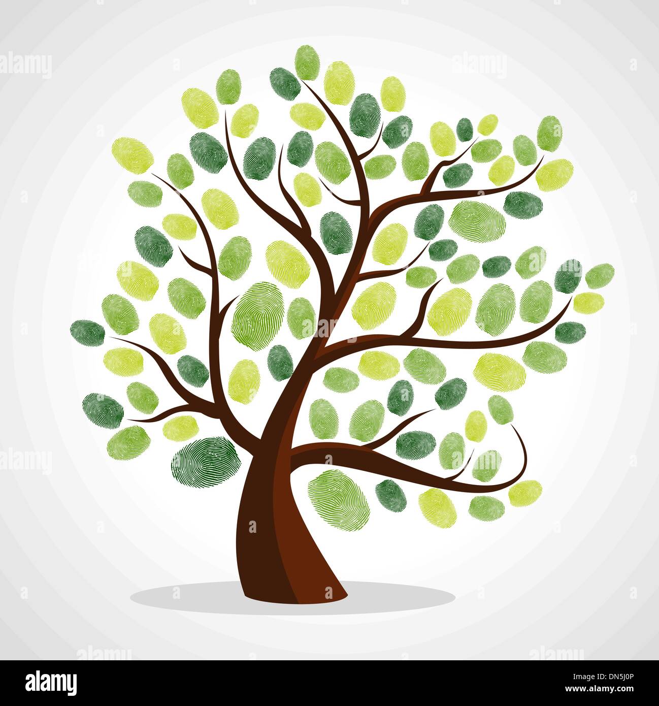 Finger prints Stock Vector Images - Alamy