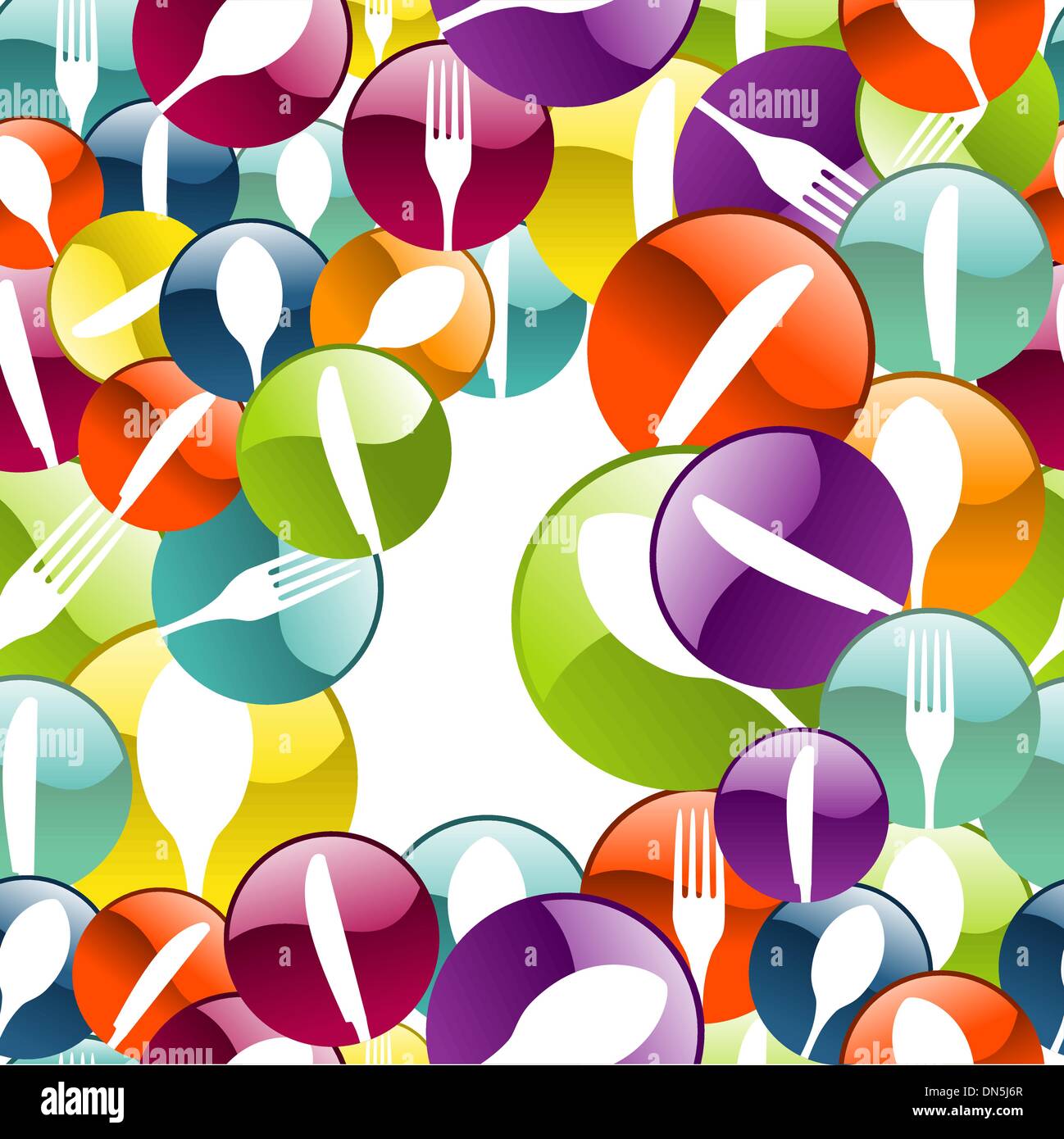 Restaurant Icon pattern background Stock Vector Image & Art - Alamy
