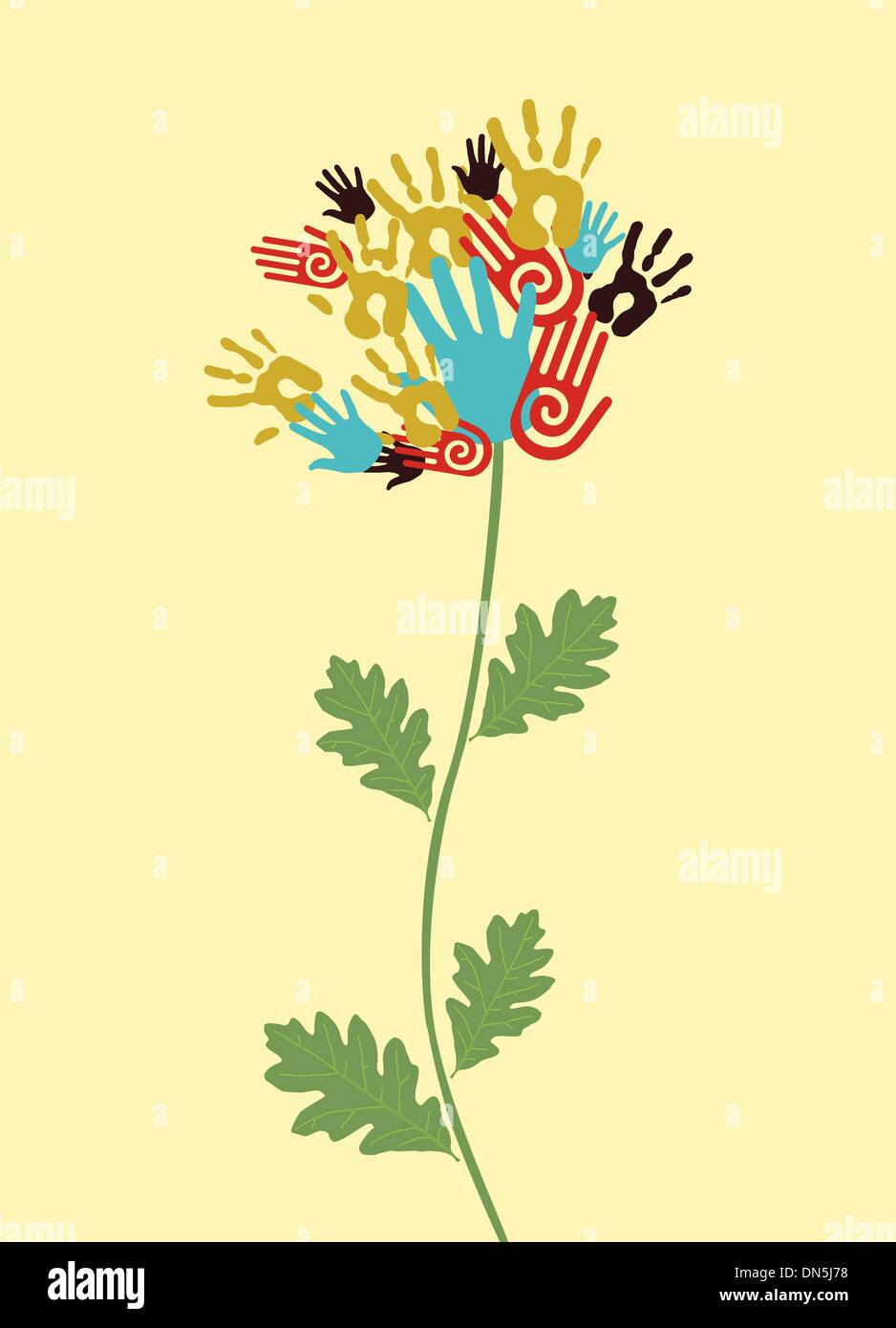 Unity ethnic Stock Vector Images - Alamy