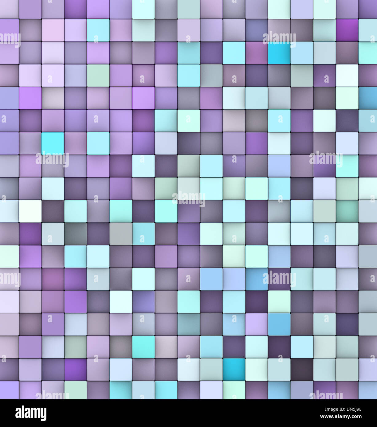 abstract 3d render backdrop in different shades of purple blue Stock ...