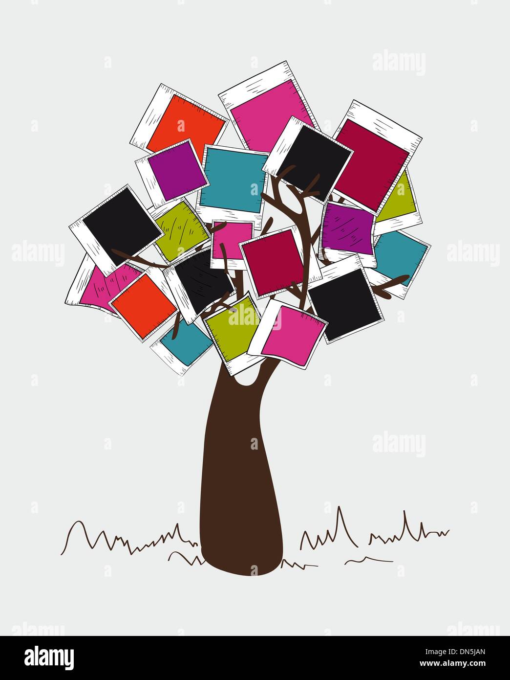 Memories Tree Clipart