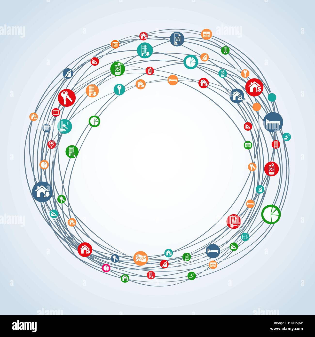 Green laptop icon isolated on Stock Vector Images - Alamy