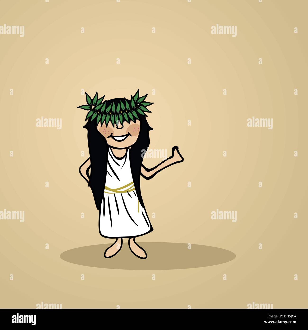 Greek girl native costume hi-res stock photography and images - Alamy