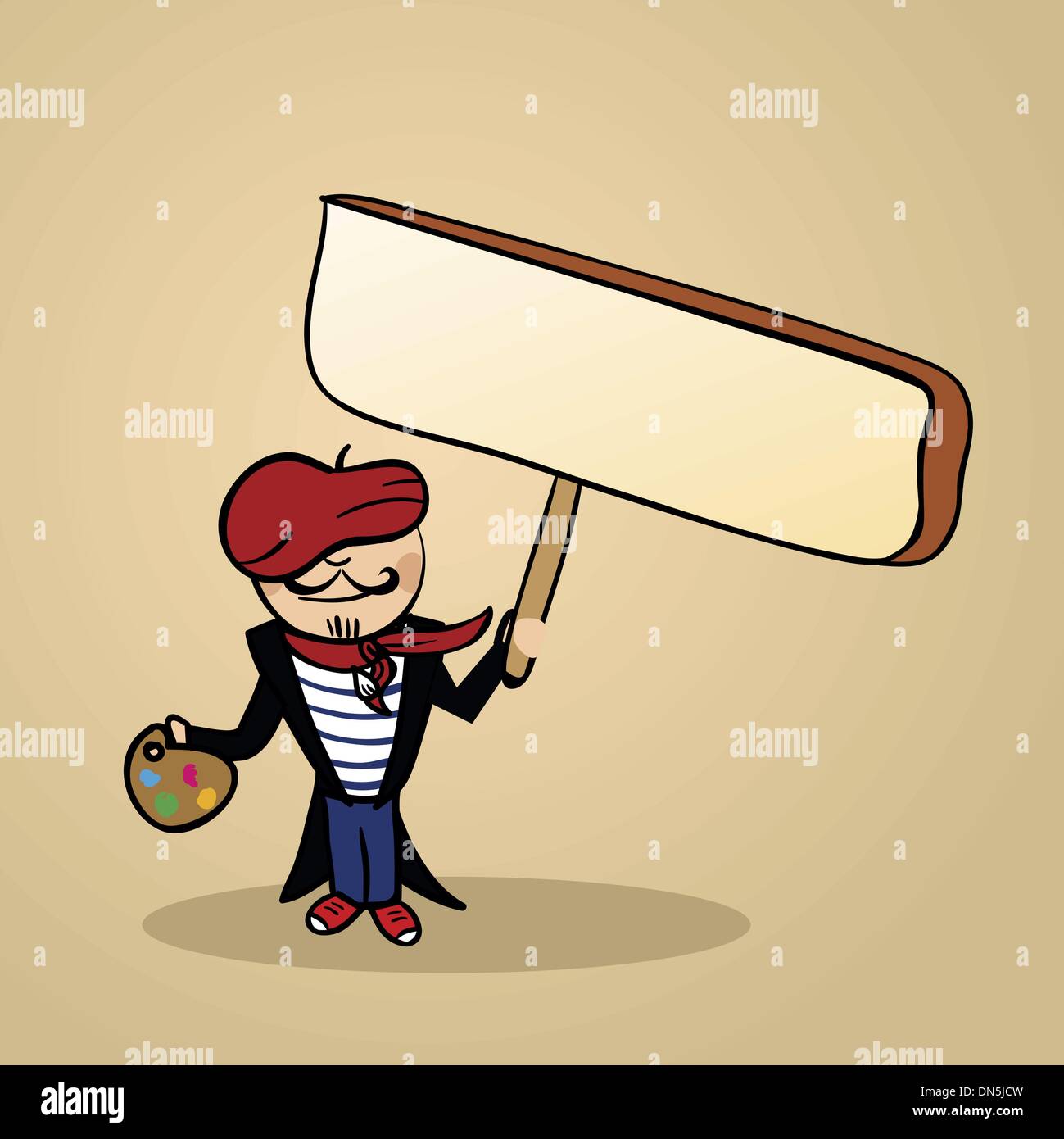 French Person Clipart