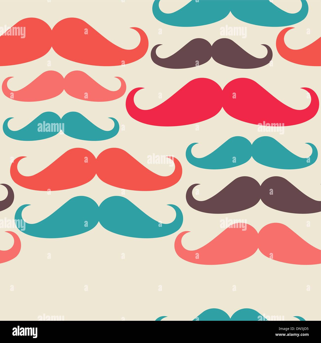 Chevron Mustache Wallpaper