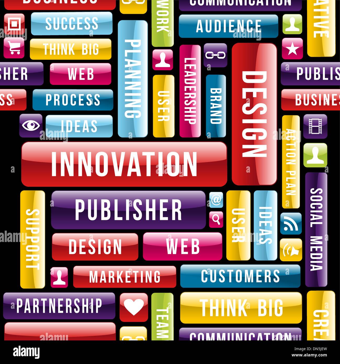 Design innovation concept pattern Stock Vector Image & Art - Alamy