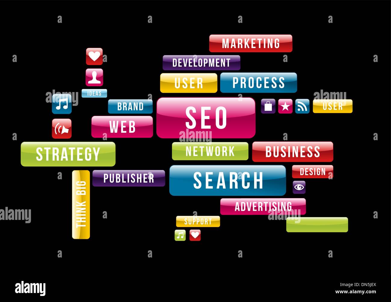 Planning internet Stock Vector Images - Alamy