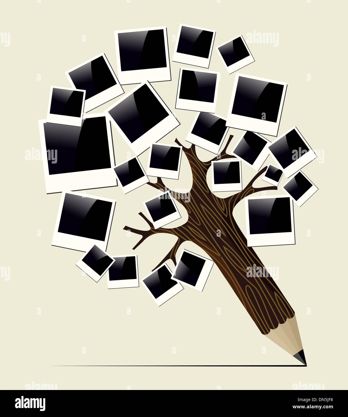 School photo retro Stock Vector Images - Alamy