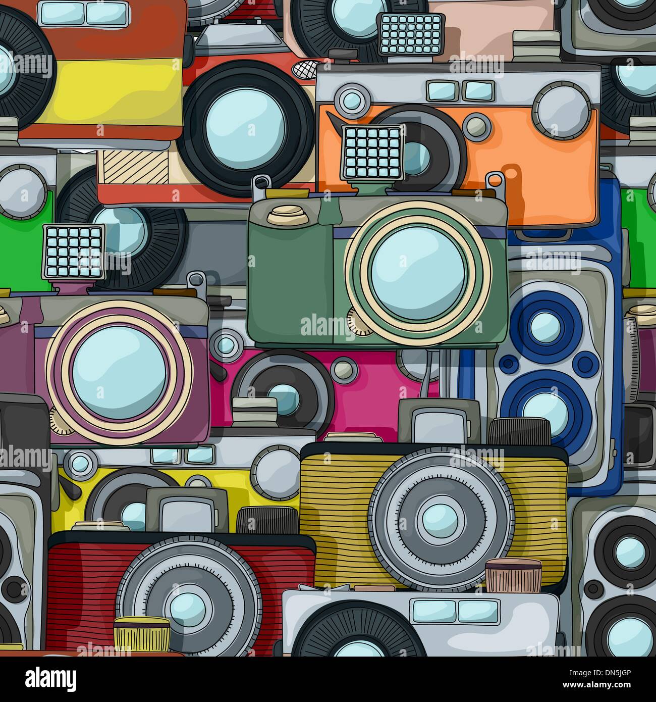 Vintage camera wallpaper hi-res stock photography and images - Alamy