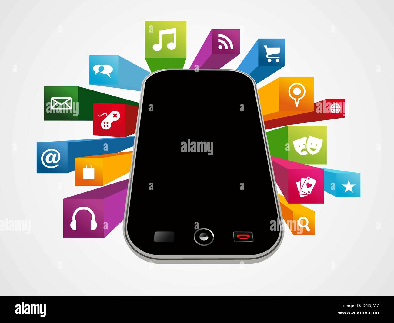 Trendy Smartphone frame set Stock Vector Image & Art - Alamy