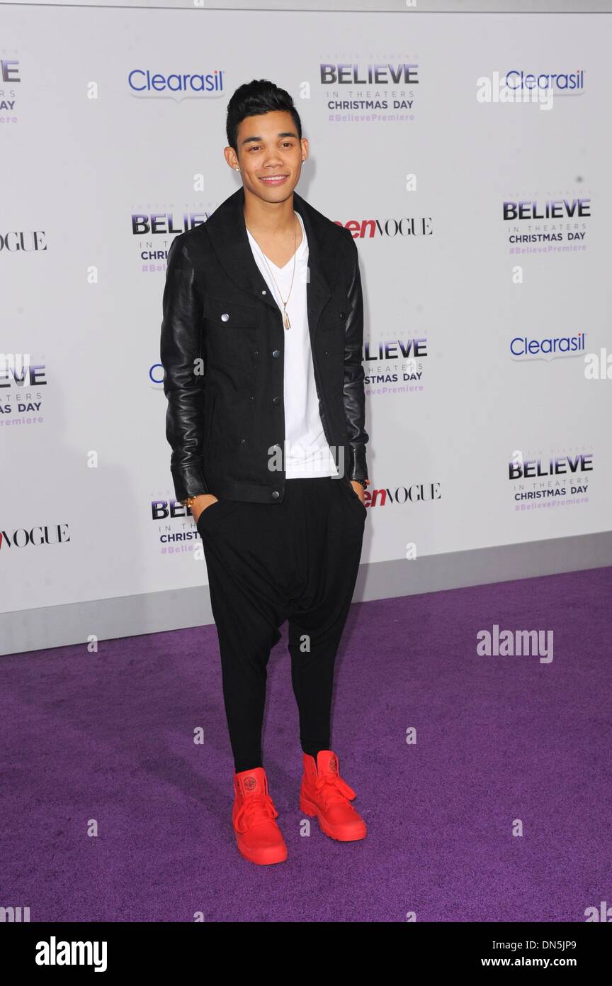 Los Angeles, CA, USA. 18th Dec, 2013. Roshel Fegan at arrivals for ...