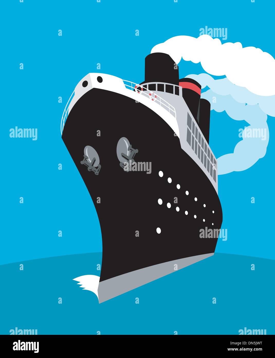 Liner vessel Stock Vector Images - Alamy