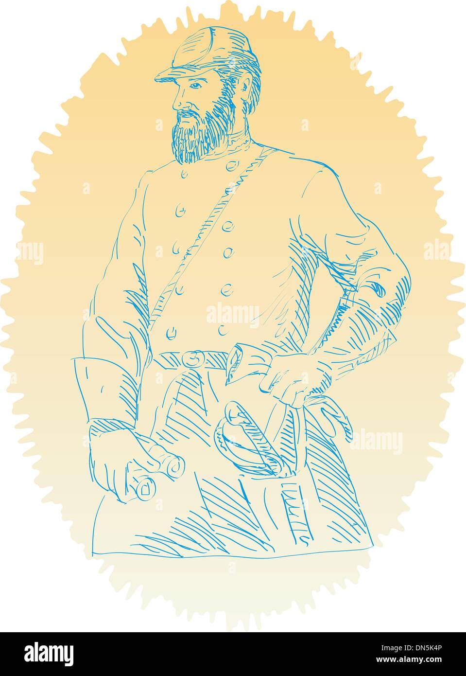 Union officer Stock Vector Images - Alamy