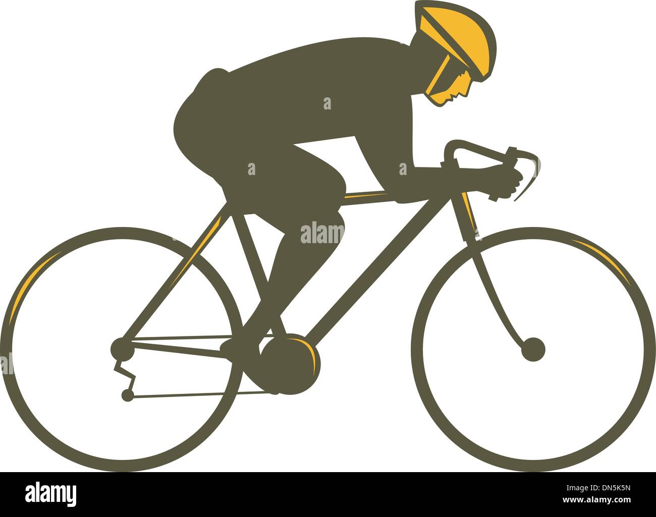 Side by side bicycle Stock Vector Images - Alamy