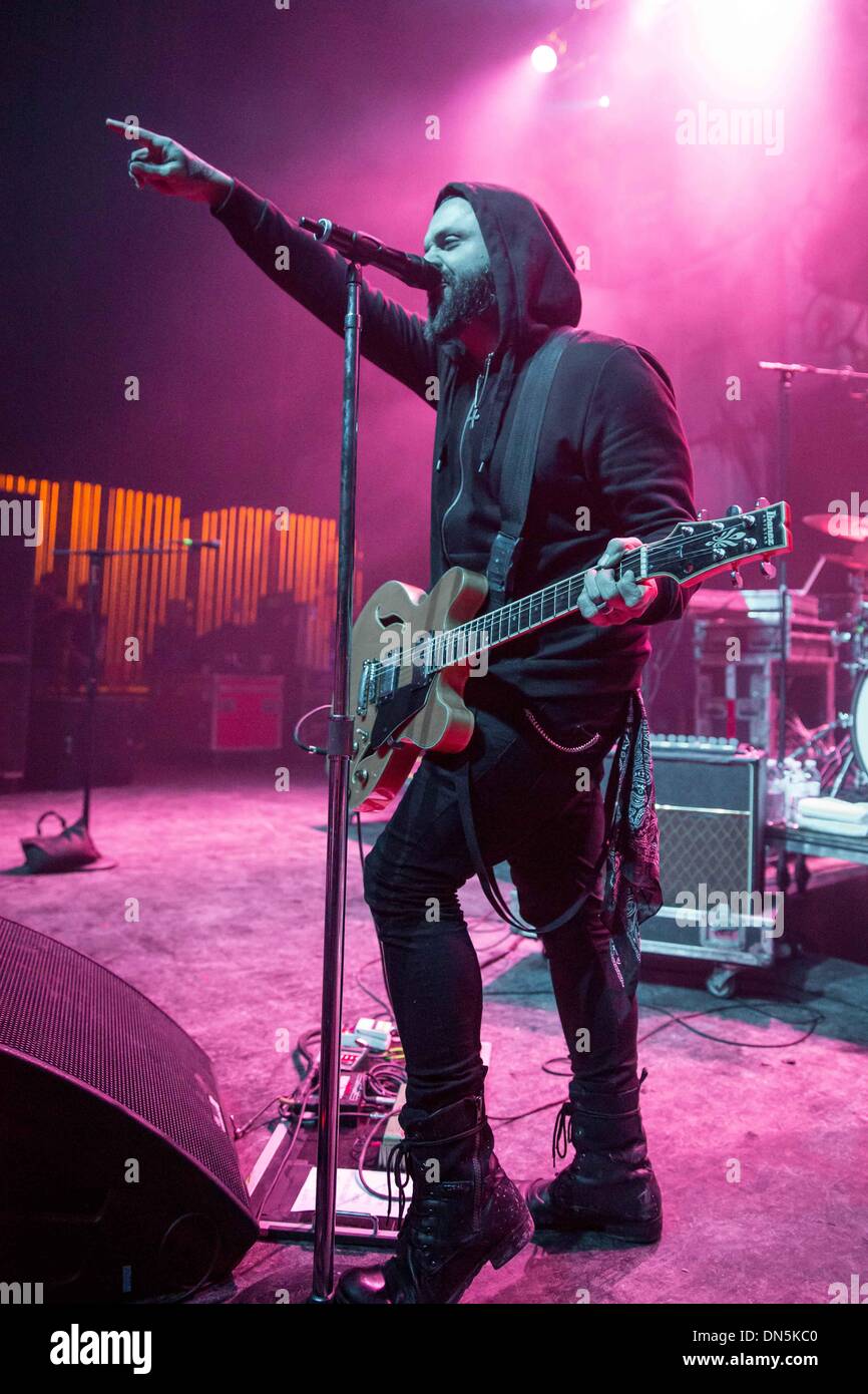Detroit, Michigan, USA. 17th Dec, 2013. Lead Singer JUSTIN FURSTENFELD ...