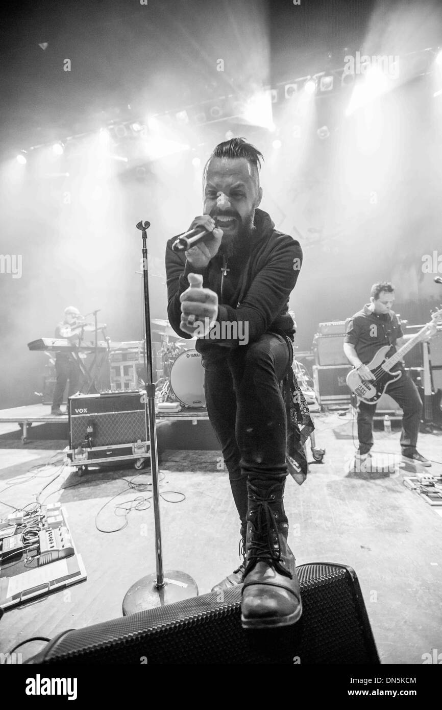 Detroit, Michigan, USA. 17th Dec, 2013. Lead Singer JUSTIN FURSTENFELD ...