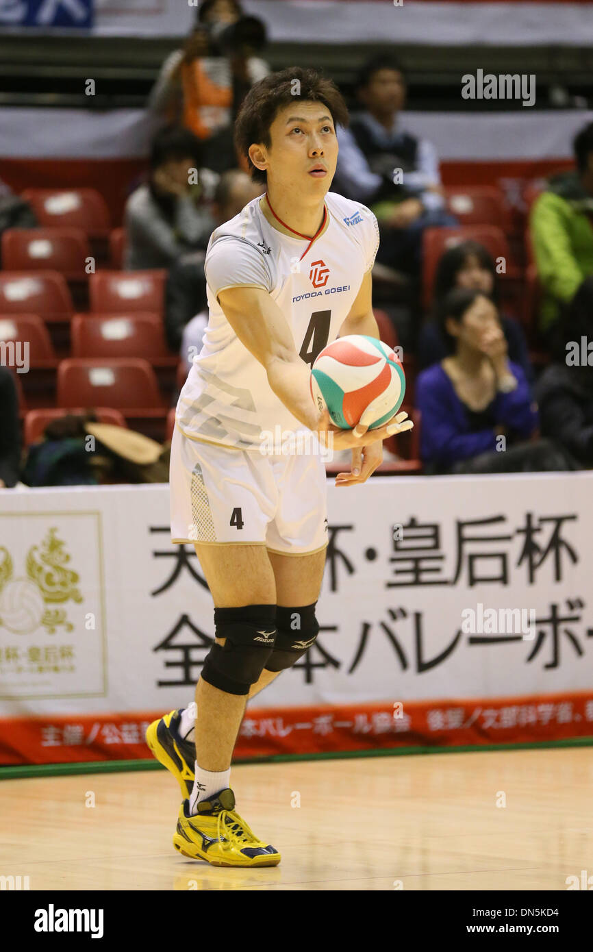 Tokyo Metropolitan Gymnasium, Tokyo, Japan. 13th Dec, 2013. Takuya ...
