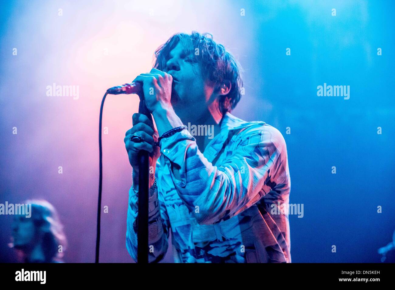 Detroit, Michigan, USA. 17th Dec, 2013. Lead Singer MATTHEW SHULTZ of ...