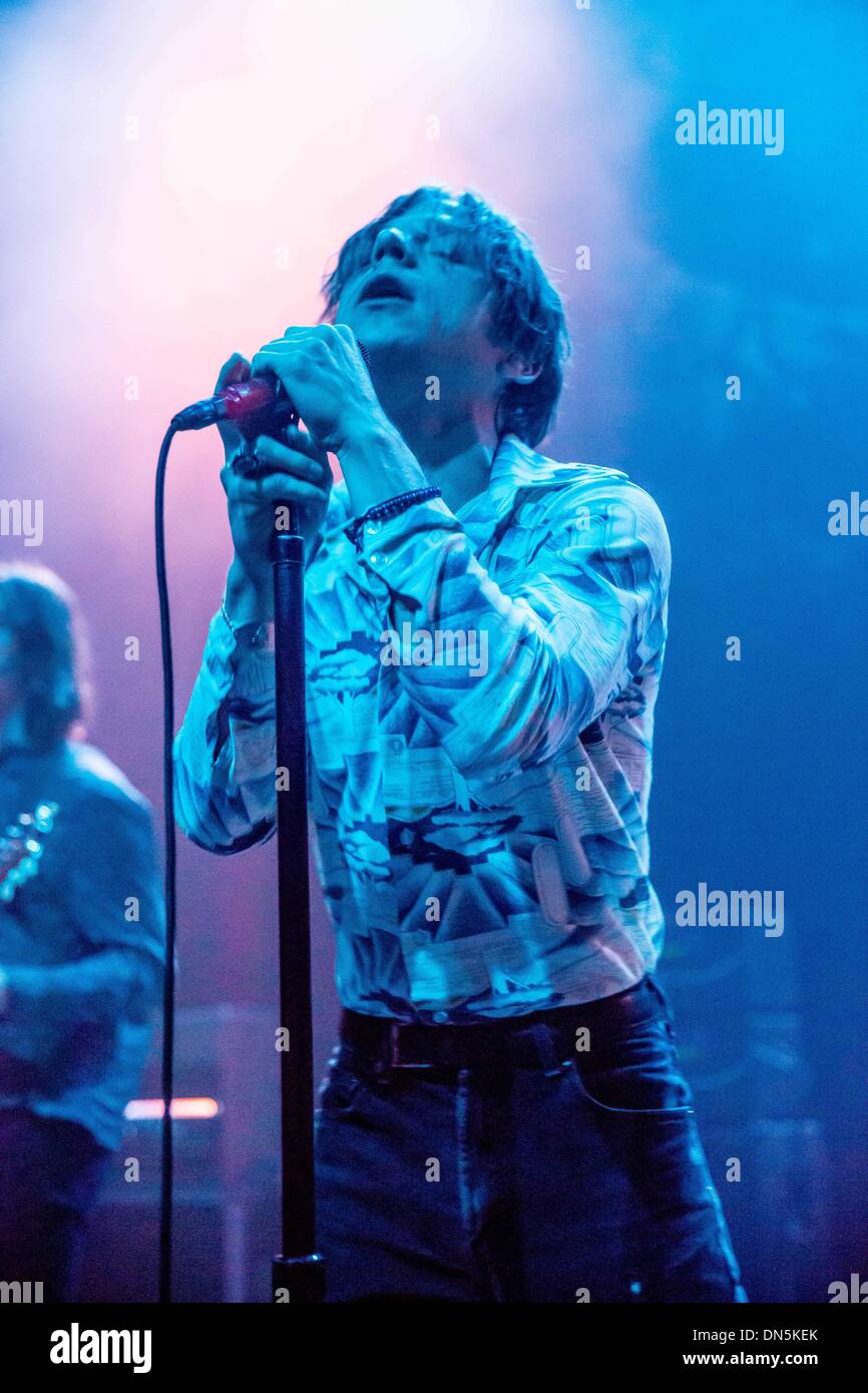 Detroit, Michigan, USA. 17th Dec, 2013. Lead Singer MATTHEW SHULTZ of ...