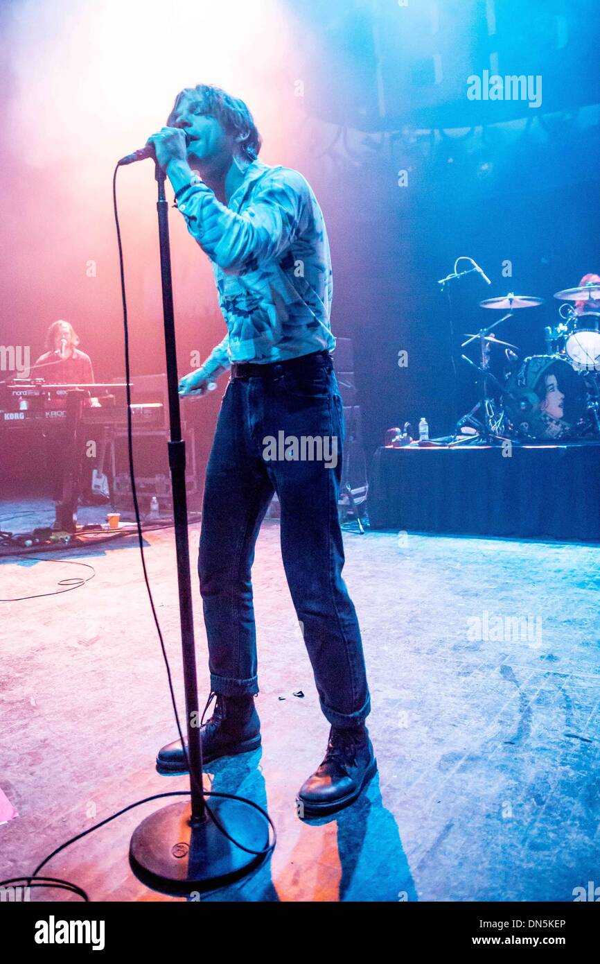 Detroit, Michigan, USA. 17th Dec, 2013. Lead Singer MATTHEW SHULTZ of ...