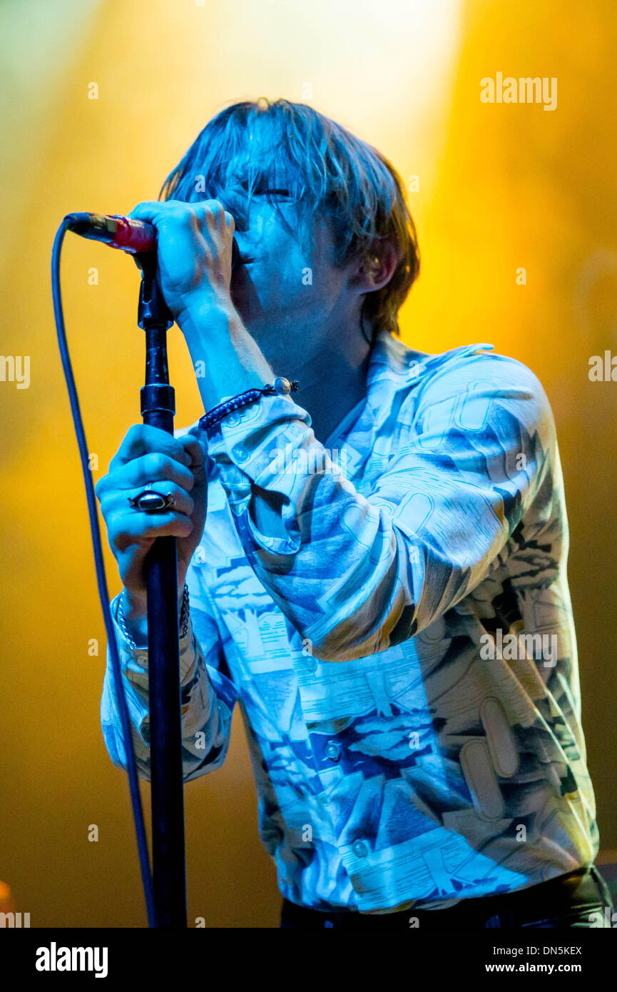 Detroit, Michigan, USA. 17th Dec, 2013. Lead Singer MATTHEW SHULTZ of ...