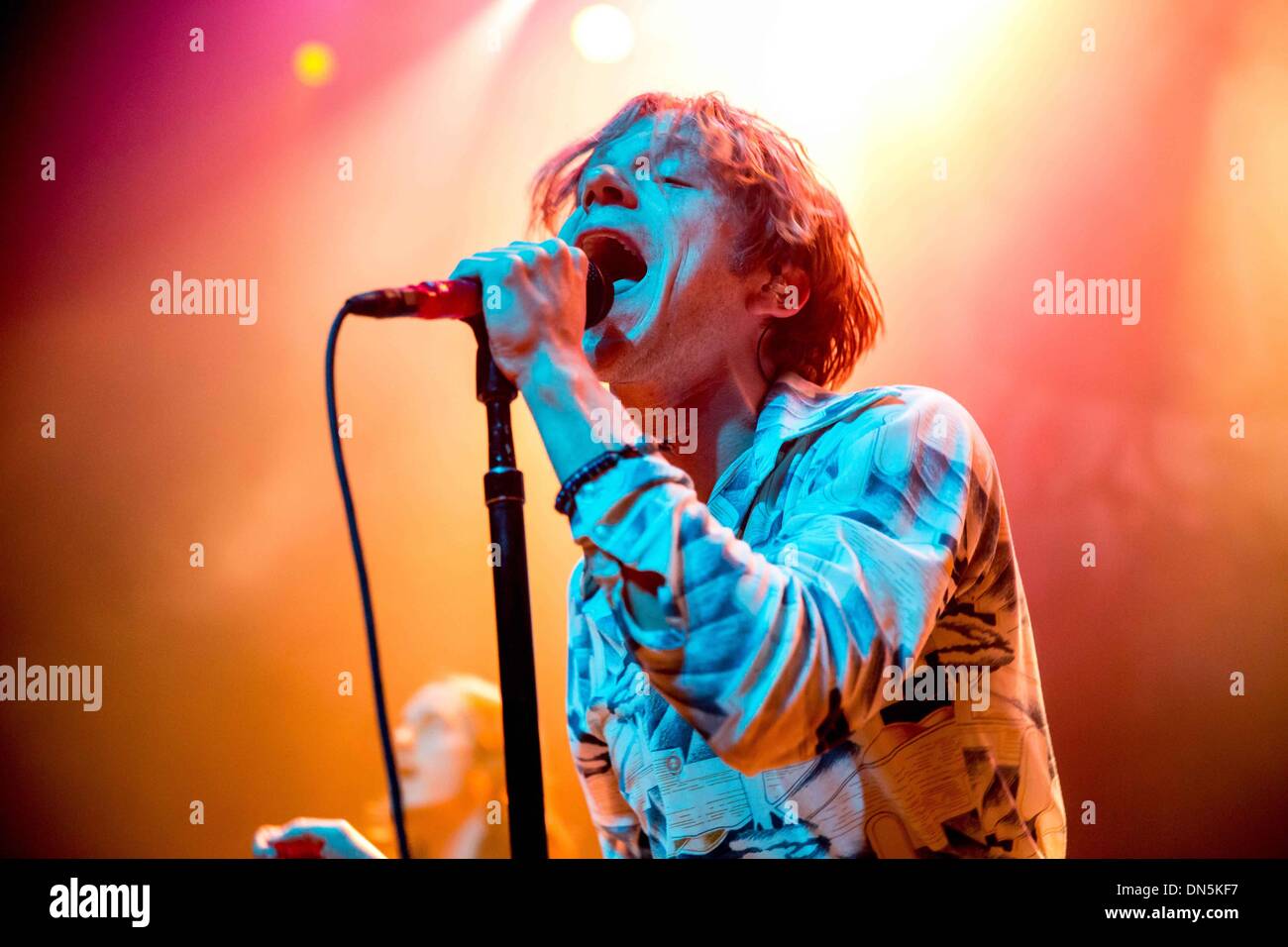 Detroit, Michigan, USA. 17th Dec, 2013. Lead Singer MATTHEW SHULTZ of ...