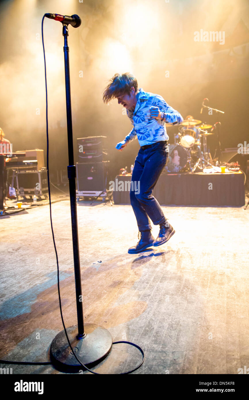 Detroit, Michigan, USA. 17th Dec, 2013. Lead Singer MATTHEW SHULTZ of ...