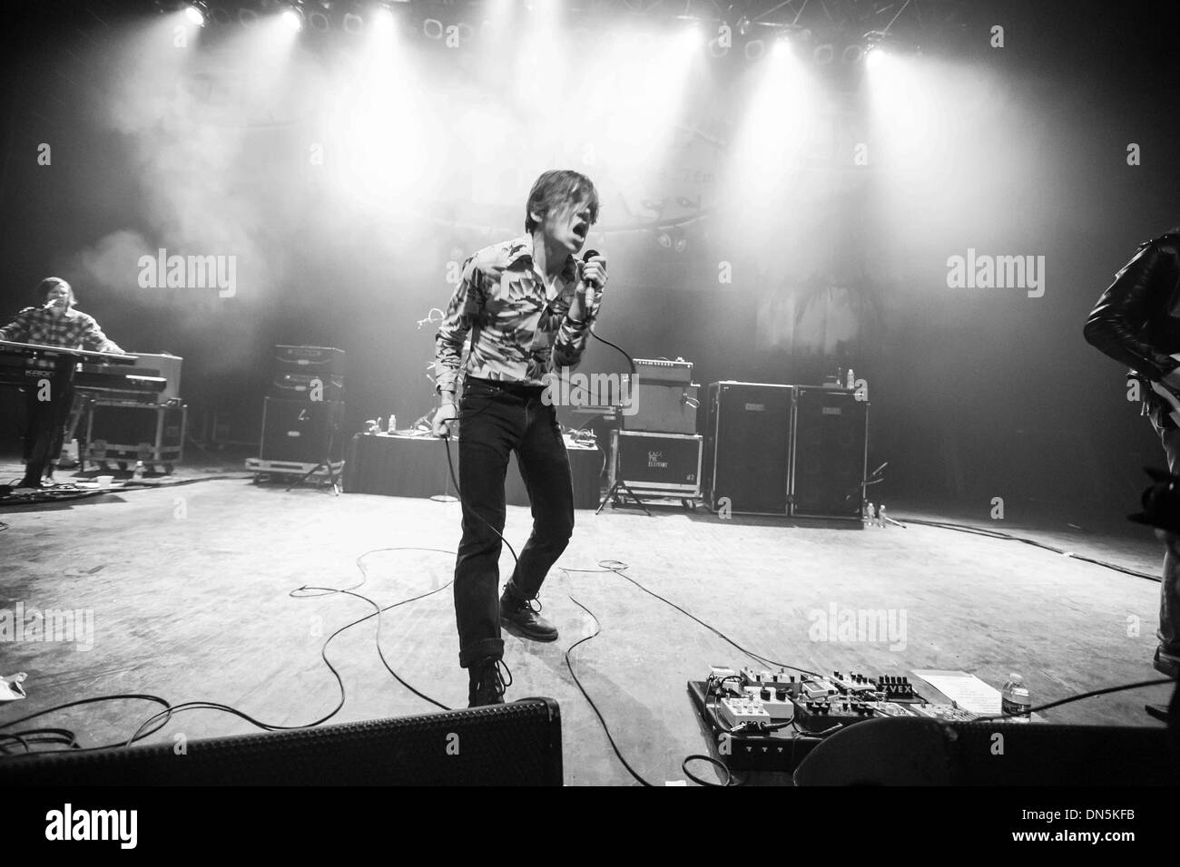 Detroit, Michigan, USA. 17th Dec, 2013. Lead Singer MATTHEW SHULTZ of ...