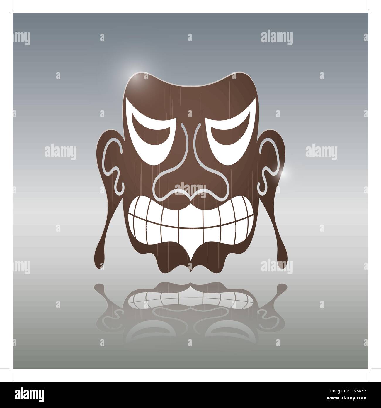 Mayan face mask Stock Vector Images - Alamy