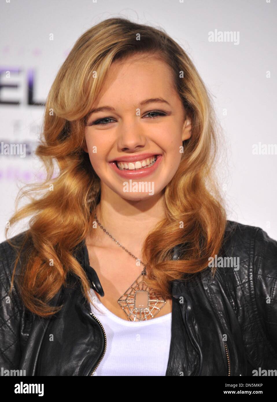 Los Angeles, CA, USA. 18th Dec, 2013. Sadie Calvano at arrivals for ...