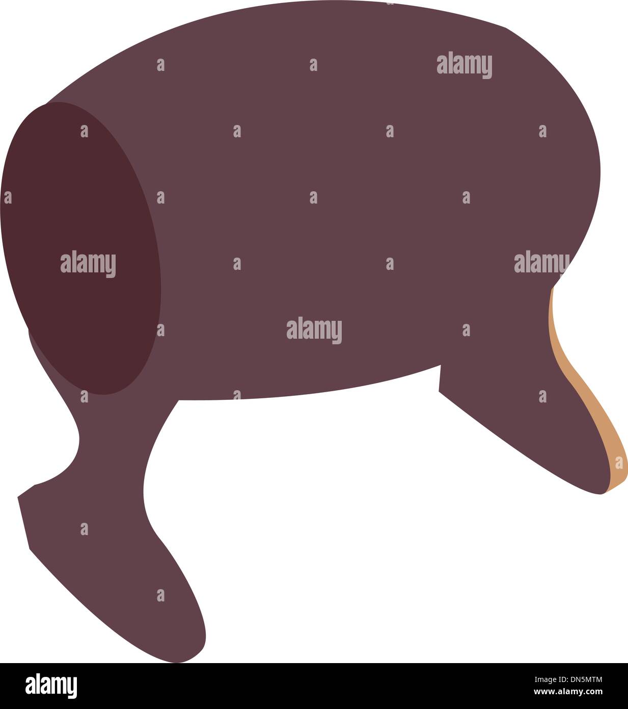 A Sampho Drum Isolated on White Background Stock Vector Image & Art - Alamy