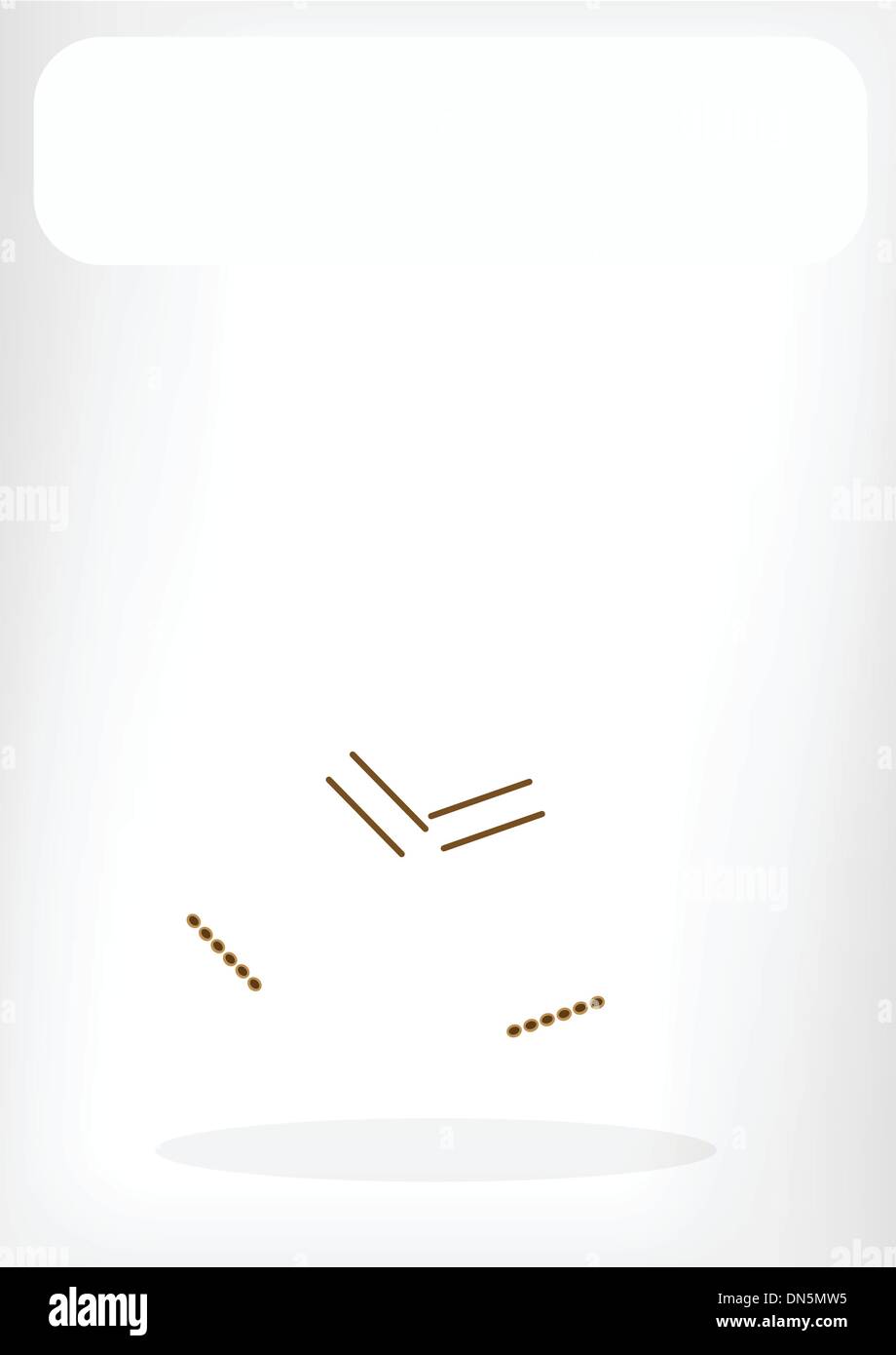 Three Musical Pan Flute with A White Banner Stock Vector Image & Art ...