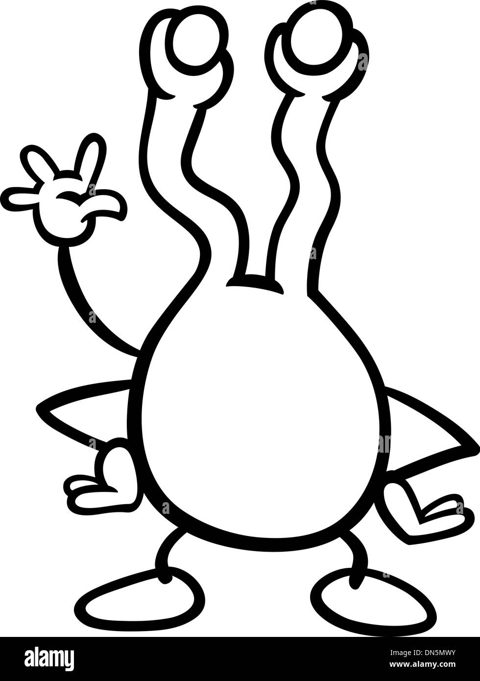 Strange mascot Cut Out Stock Images & Pictures - Alamy