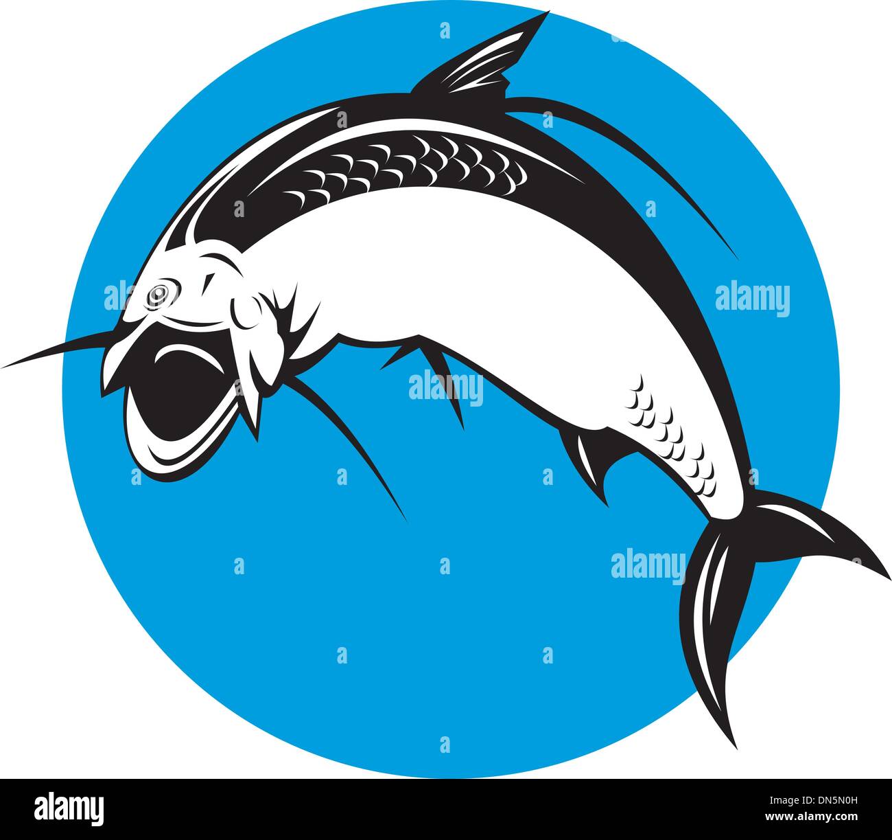 Tarpon fish Stock Vector Images - Alamy
