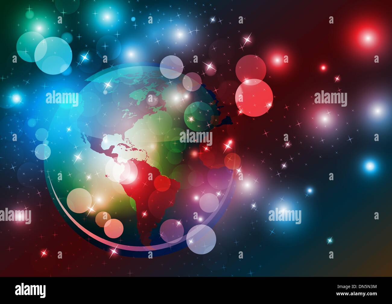 abstract world background eps.10 Stock Vector Image & Art - Alamy