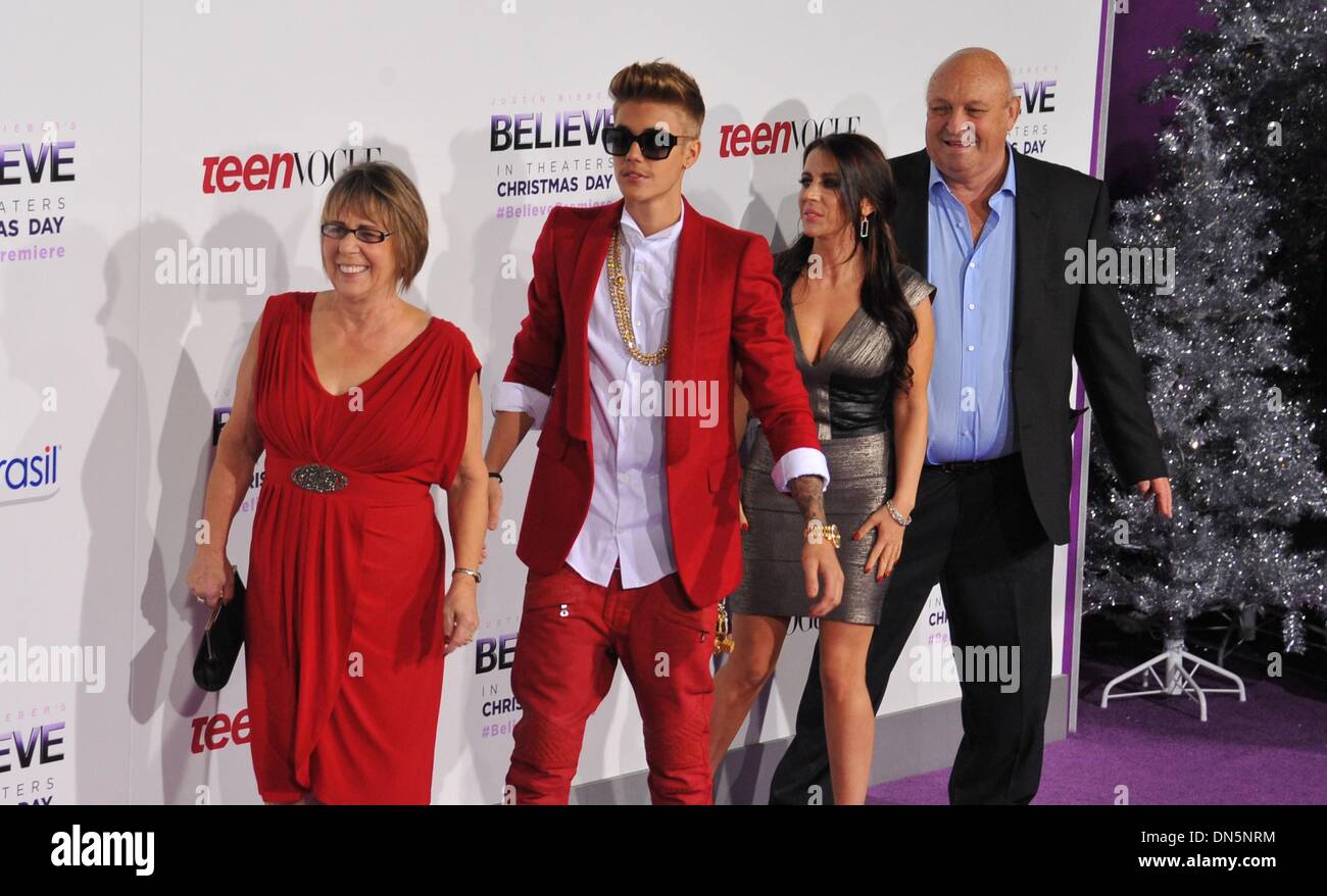 Los Angeles, CA, USA. 18th Dec, 2013. Bruce Dale, Diane Dale, Justin ...