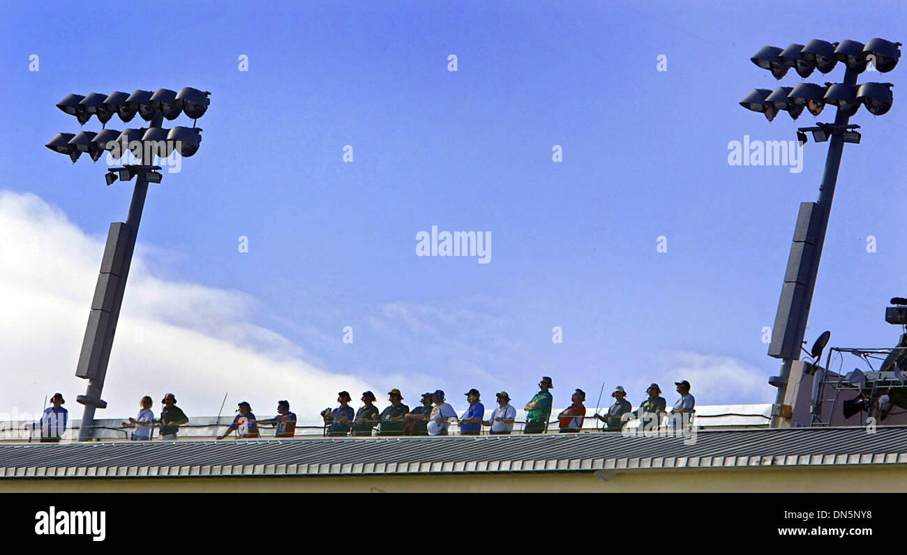 Nov 18, 2006; Miami, FL, USA; NASCAR Spotters: Spotters for various ...