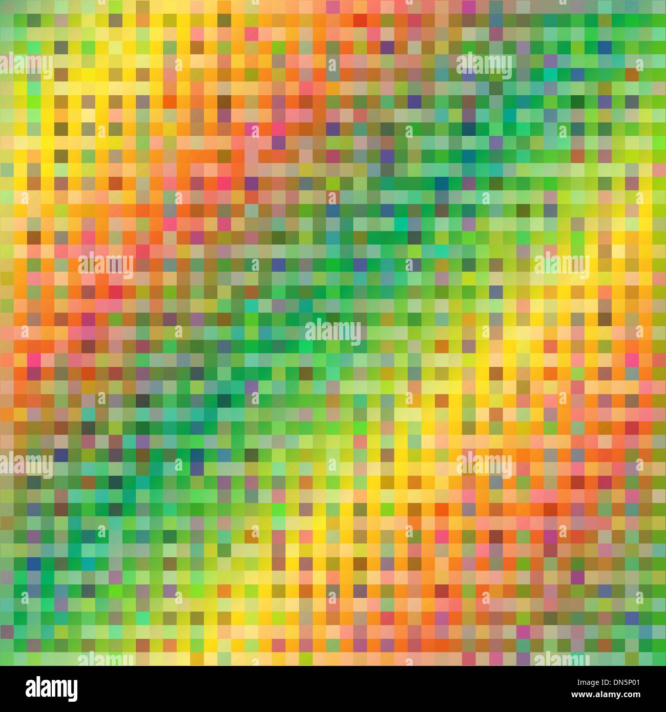 Square Pixel Mosaic Background Stock Vector Image & Art - Alamy