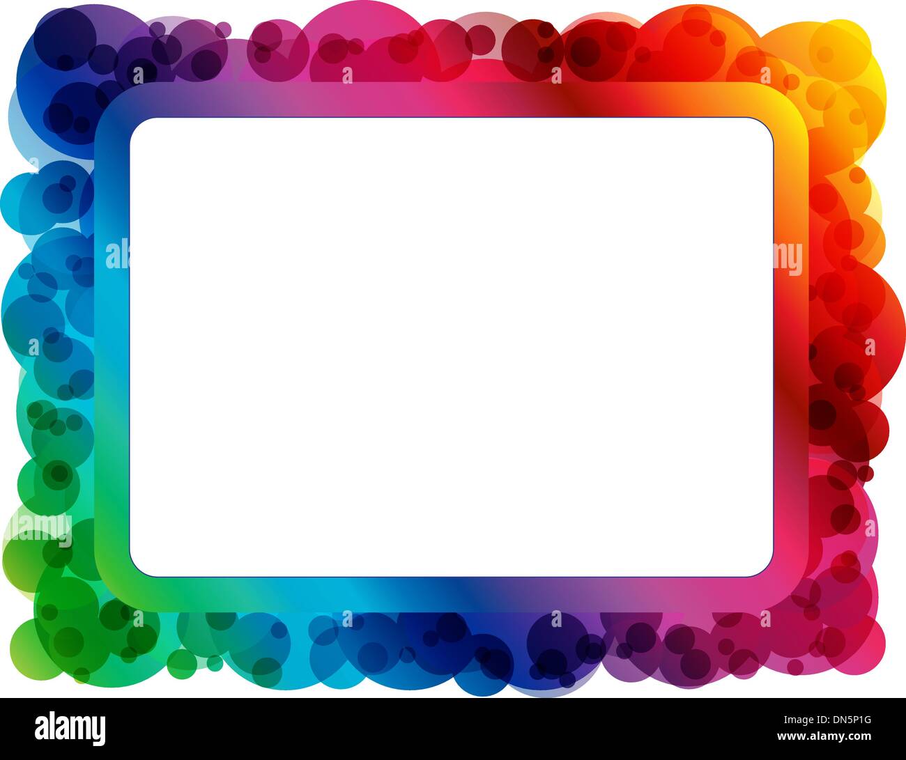 Abstract Spectrum Frame Stock Vector Image & Art - Alamy