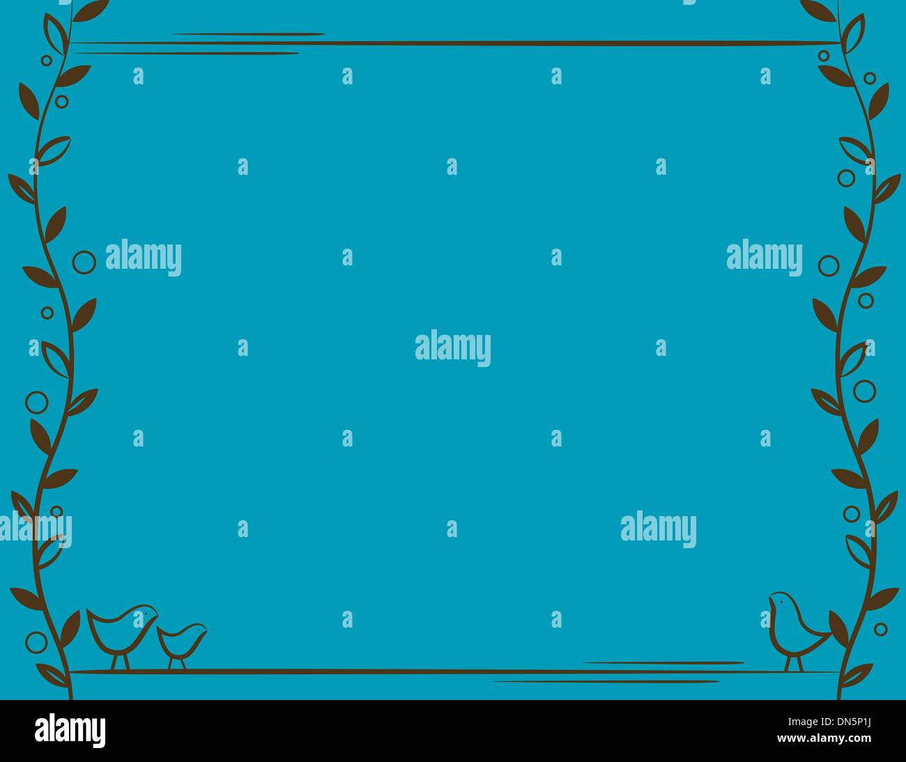 Vine Bird Frame Stock Vector Image & Art - Alamy