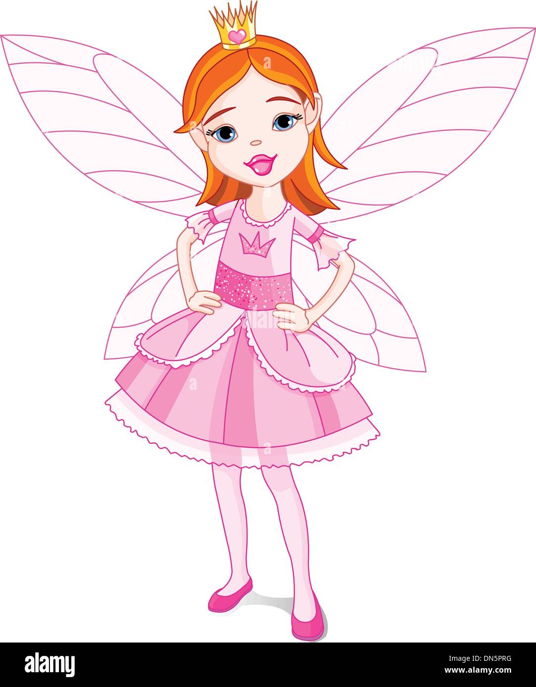 Fairy princess and child hi-res stock photography and images - Alamy