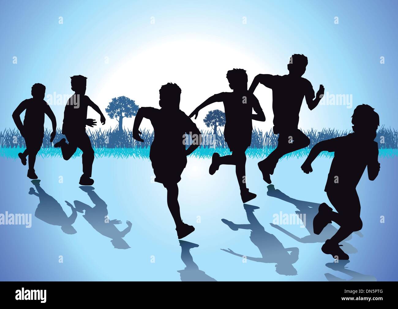 Run vectors hi-res stock photography and images - Alamy