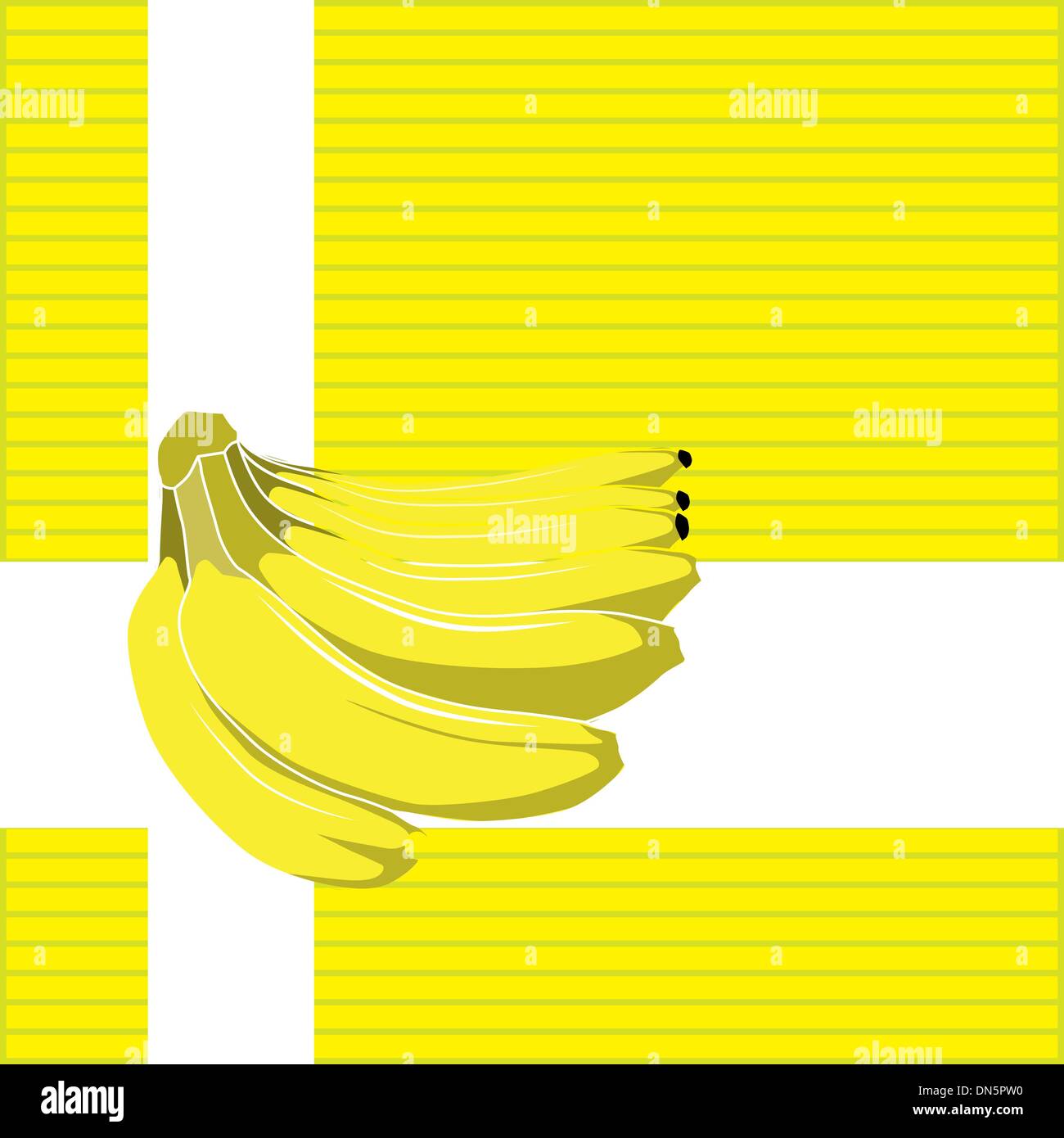 Banana background Stock Vector Images - Alamy