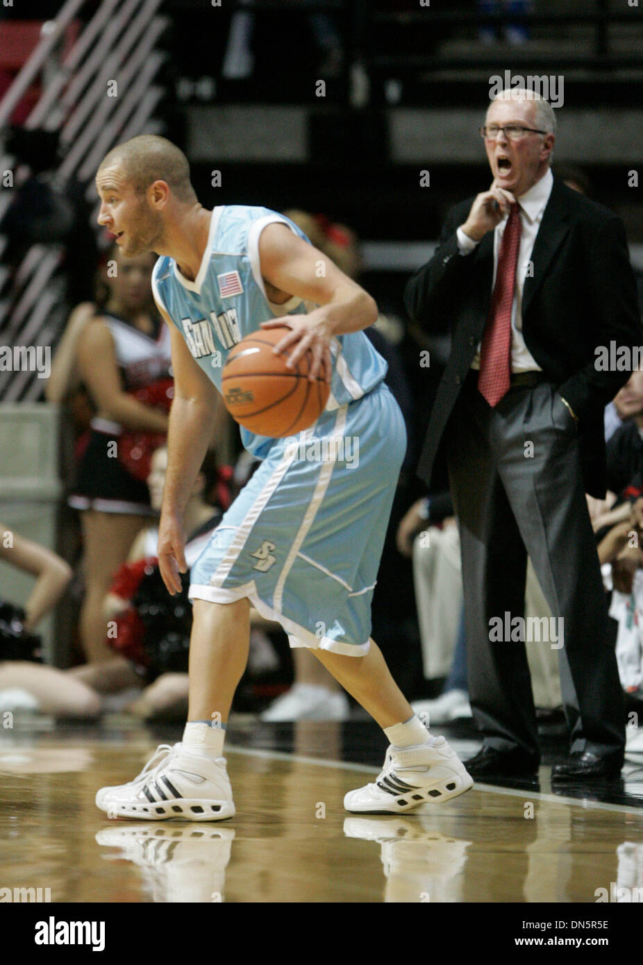 Nov 29, 2006; San Diego, CA, USA; University of San Diego Toreros vs ...