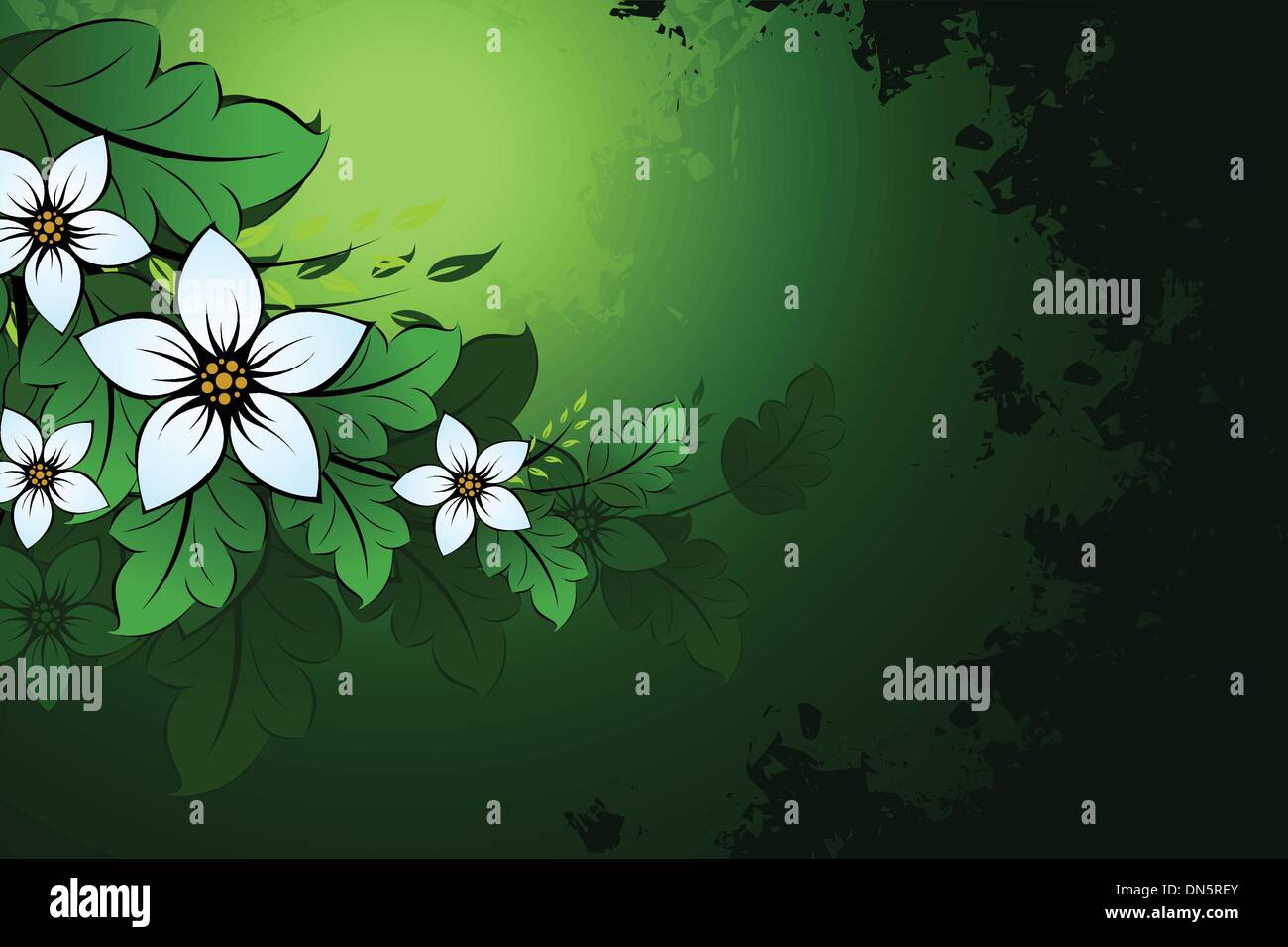 Natural floral Stock Vector Images - Alamy