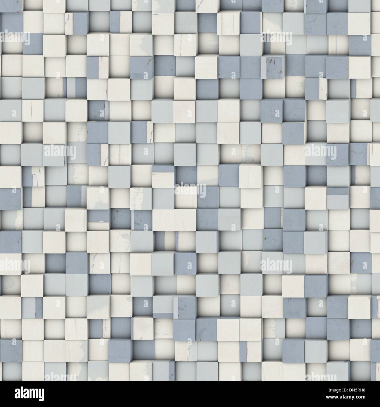 grunge tile mosaic pattern backdrop in blue white Stock Photo - Alamy