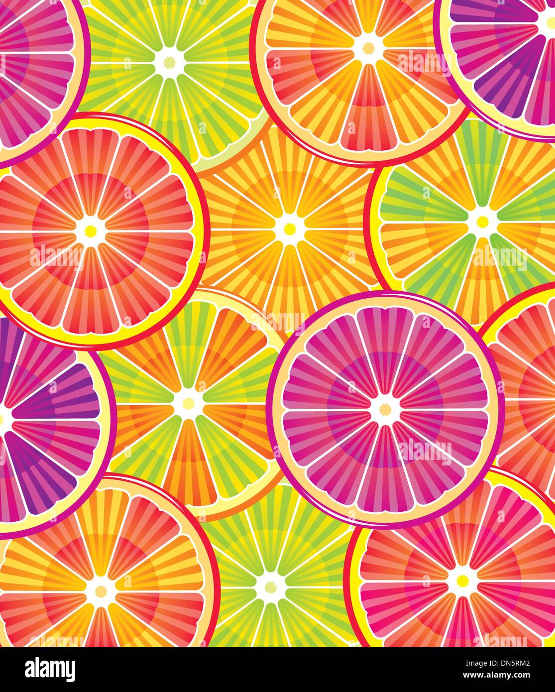 Citrus food background Stock Vector Images - Alamy