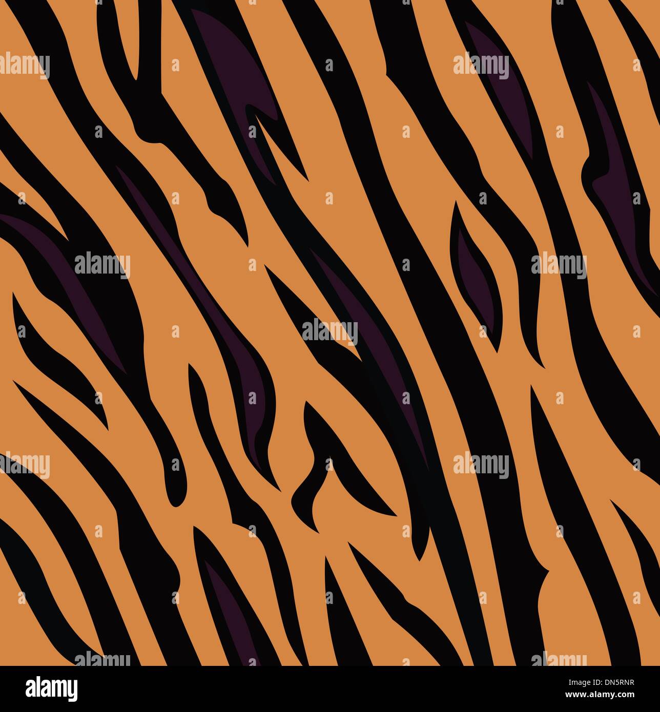 Animal background pattern - tiger skin texture Stock Vector Image & Art ...