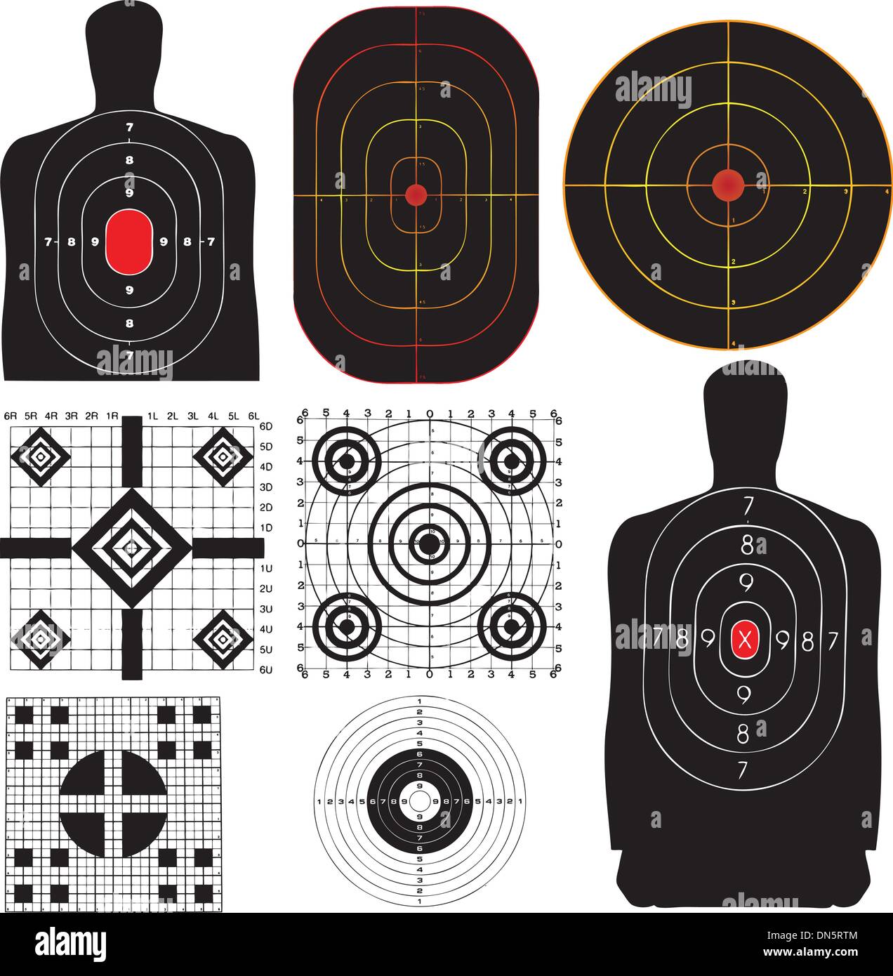 Army training center Stock Vector Images - Alamy