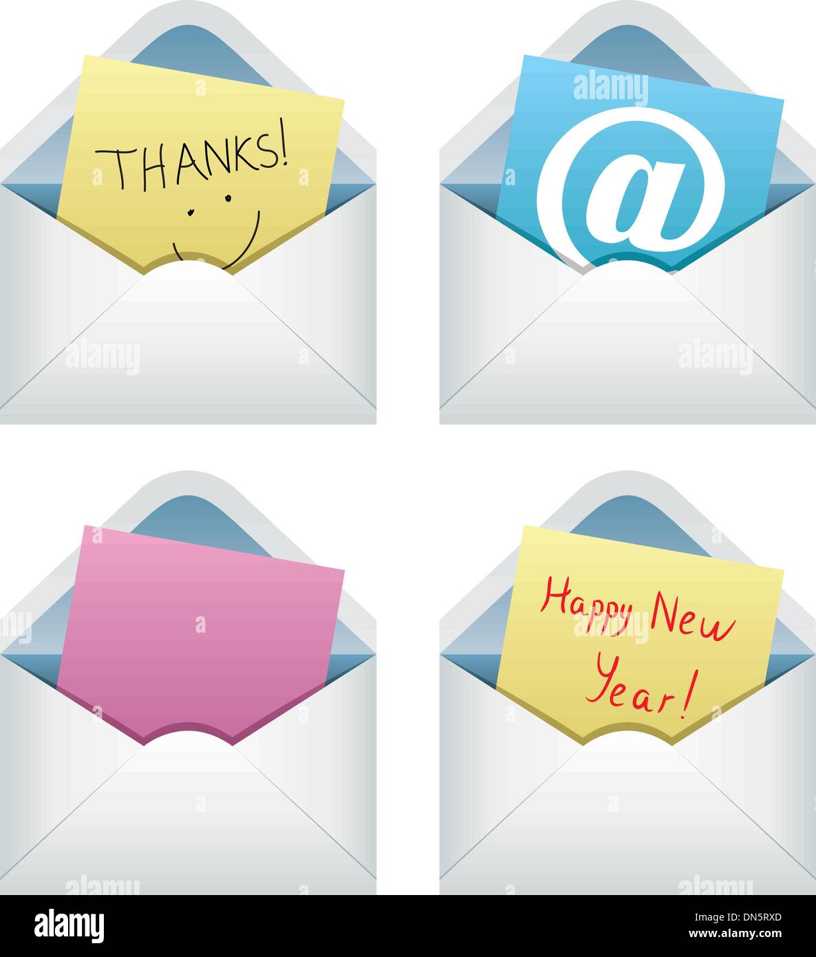 In memo Stock Vector Images - Alamy